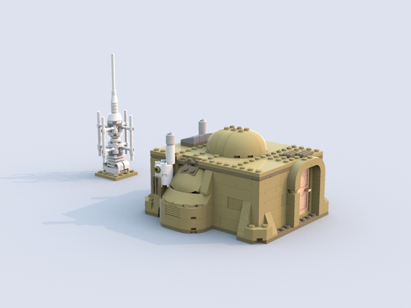 Obi-Wan Kenobi's House On Tatooine Star Wars Infographic,, 58% OFF