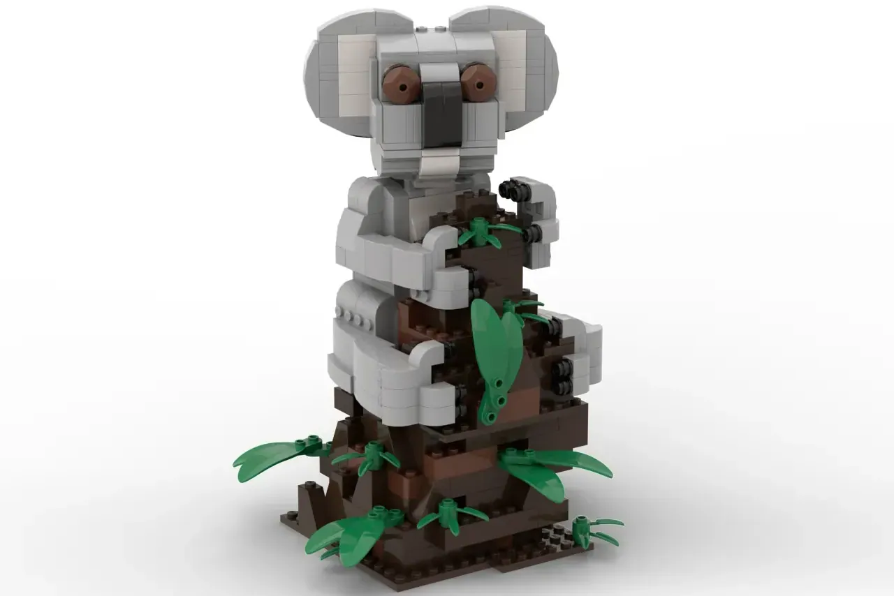 Flora and Fauna: Koala With Eucalyptus | LEGO® Ideas