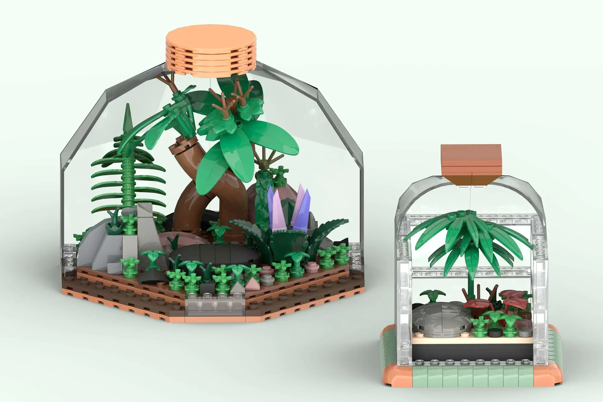 Terrarium Collection - Miniature Ecosystems | LEGO® Ideas