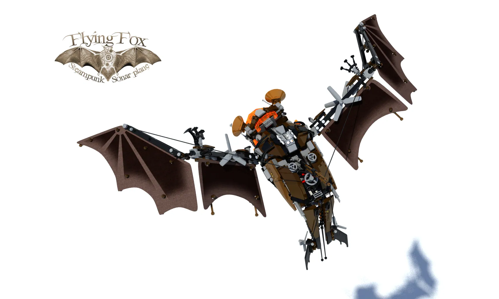 Flying Fox Steampunk Bat | LEGO® Ideas