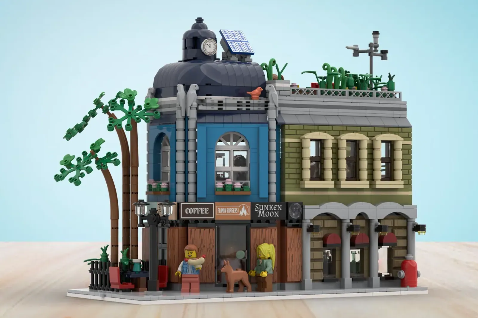 Urban Indoor Street Restaurant | LEGO® Ideas