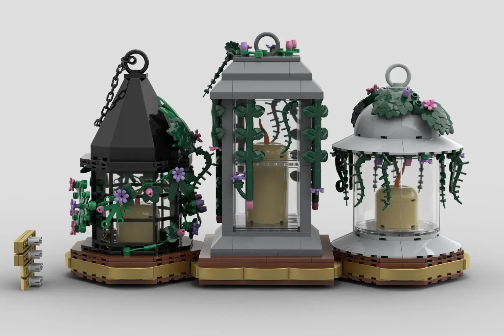 Overgrown Lantern Display | LEGO® Ideas