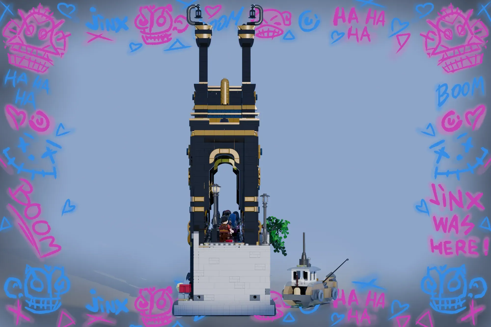 Arcane - League of Legends: The Bridge | LEGO® Ideas