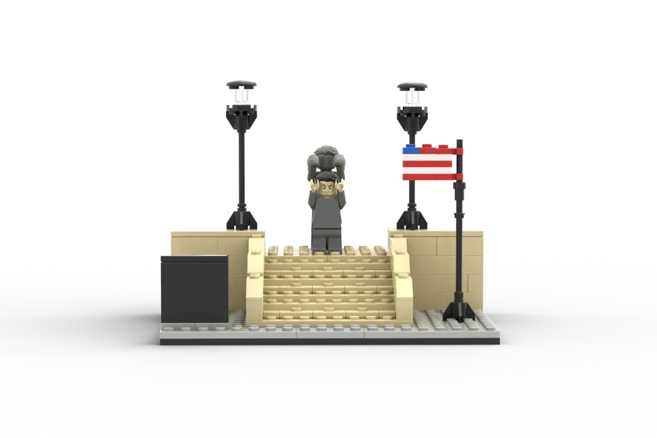 Lego Rocky Philadelphia Stairs | LEGO® Ideas