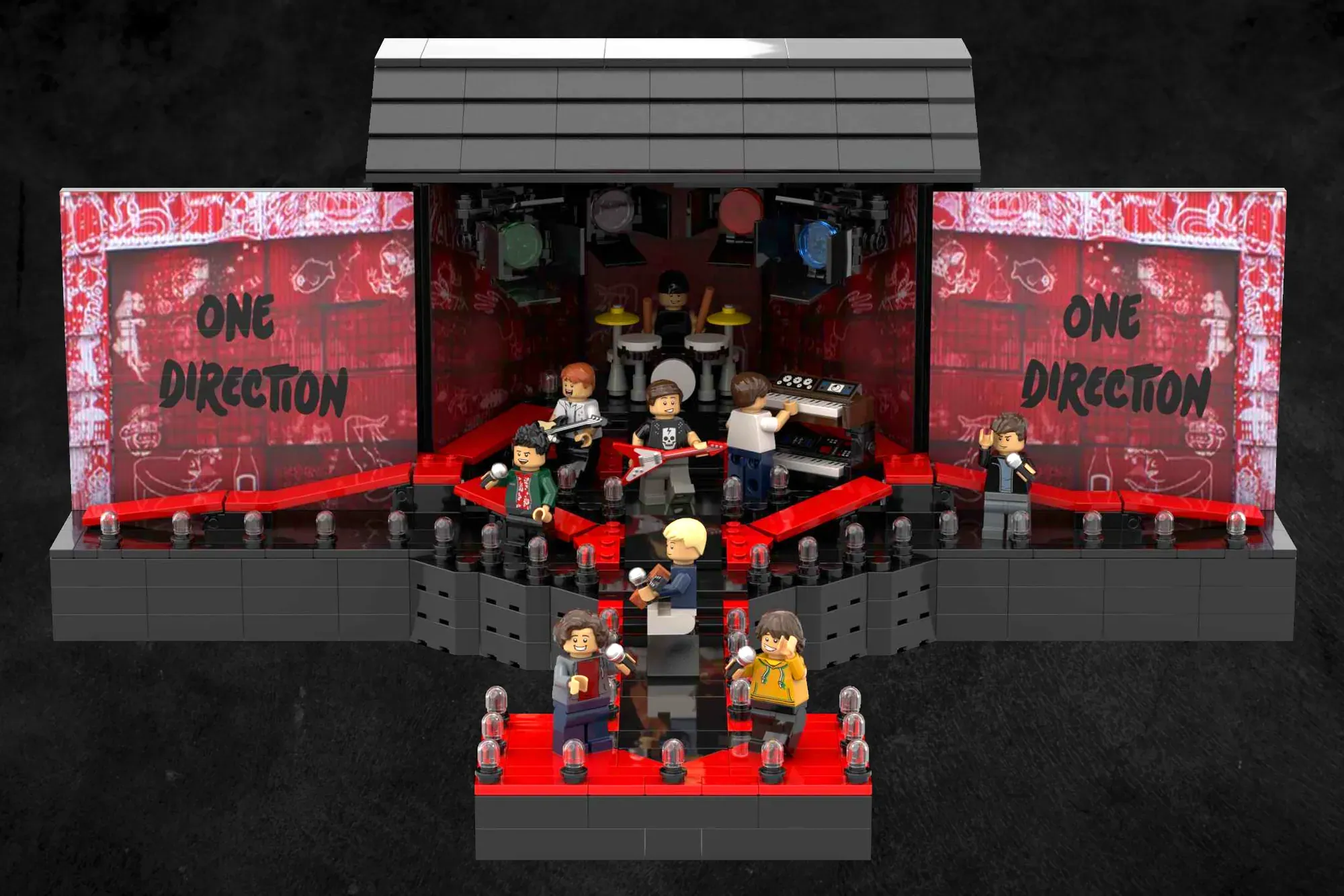 One Direction - Wembley Stadium | LEGO® Ideas