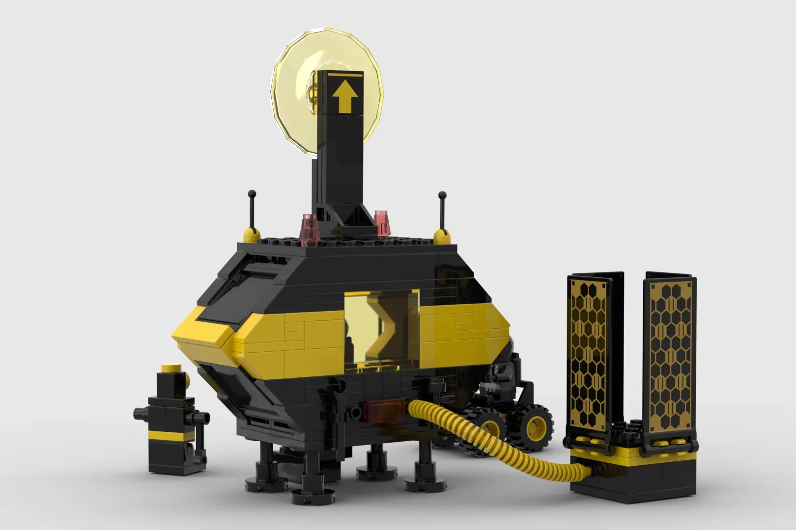 The “Blacktron” Radar Station | LEGO® Ideas