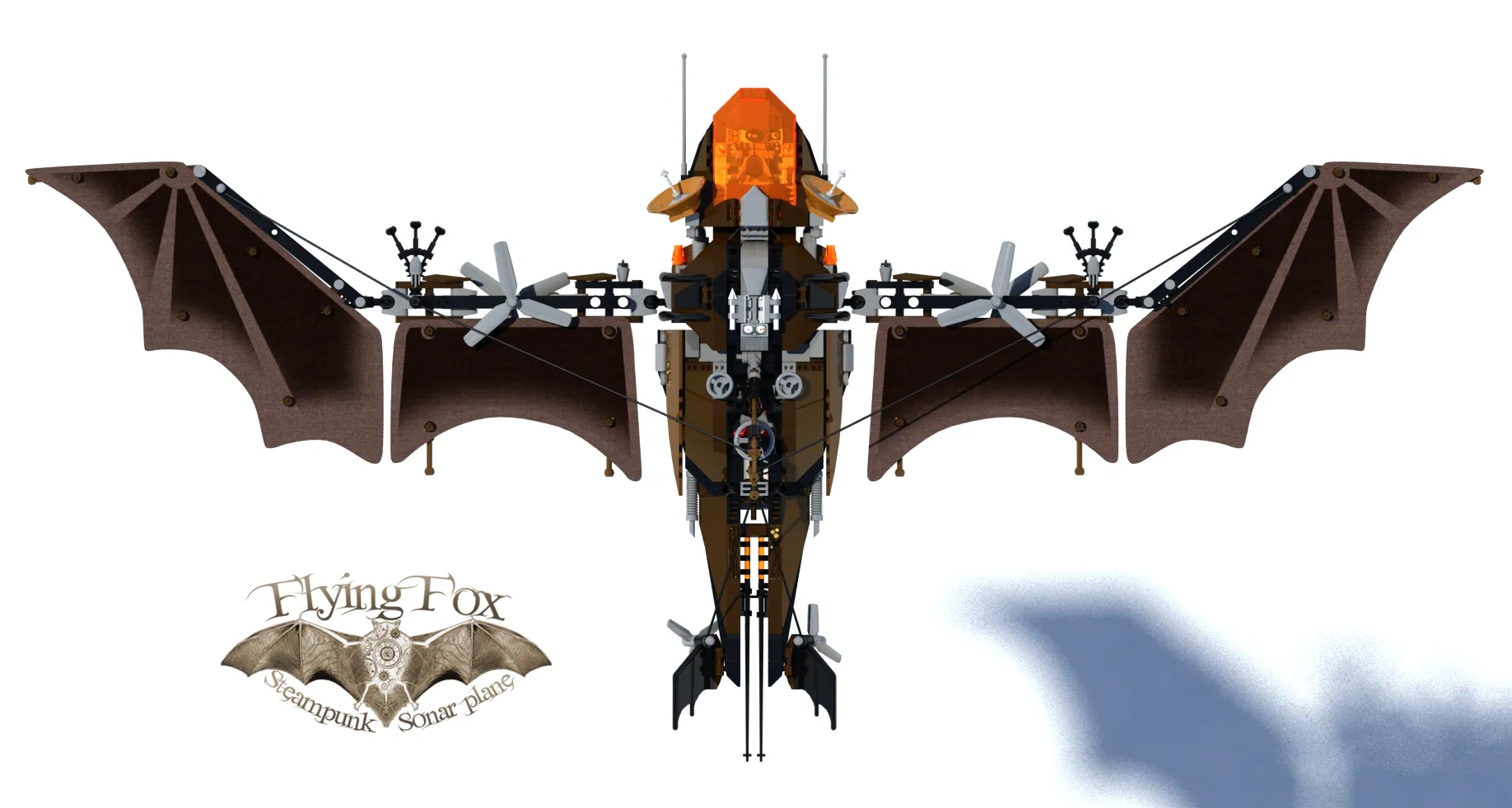 Flying Fox Steampunk Bat | LEGO® Ideas