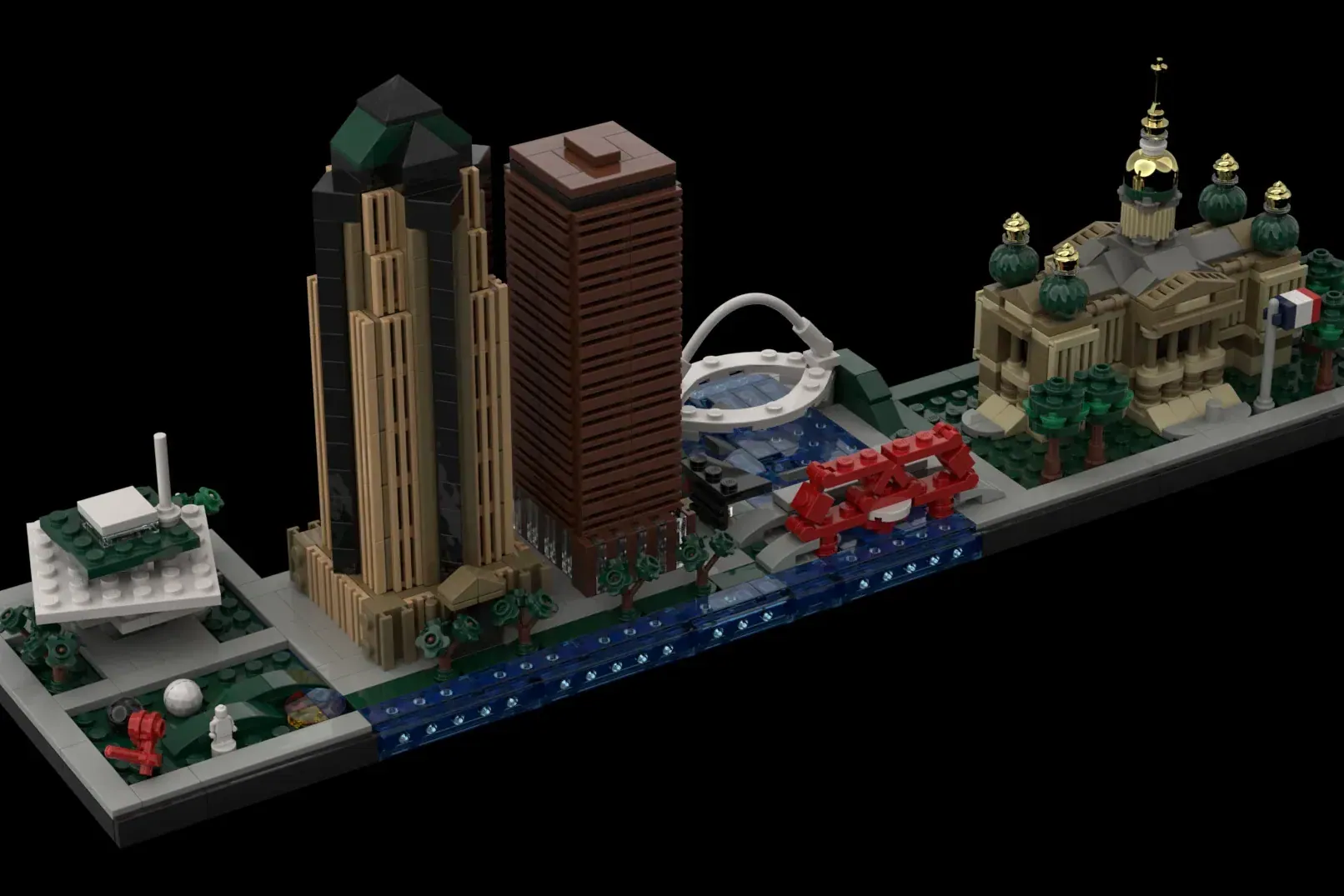 Lego Architecture - Des Moines Skyline | LEGO® Ideas