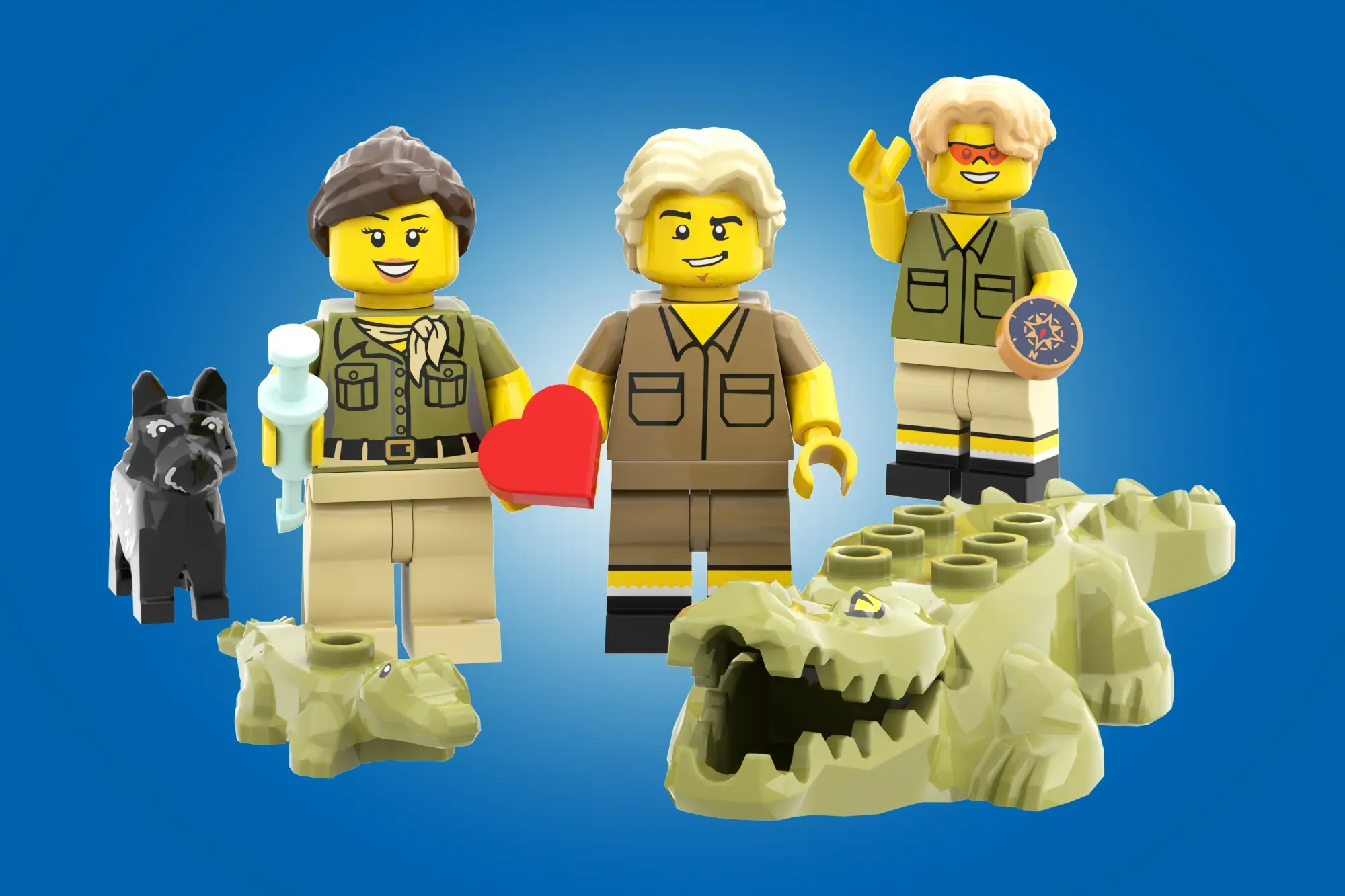 Steve Irwin, the Crocodile Hunter | LEGO® Ideas