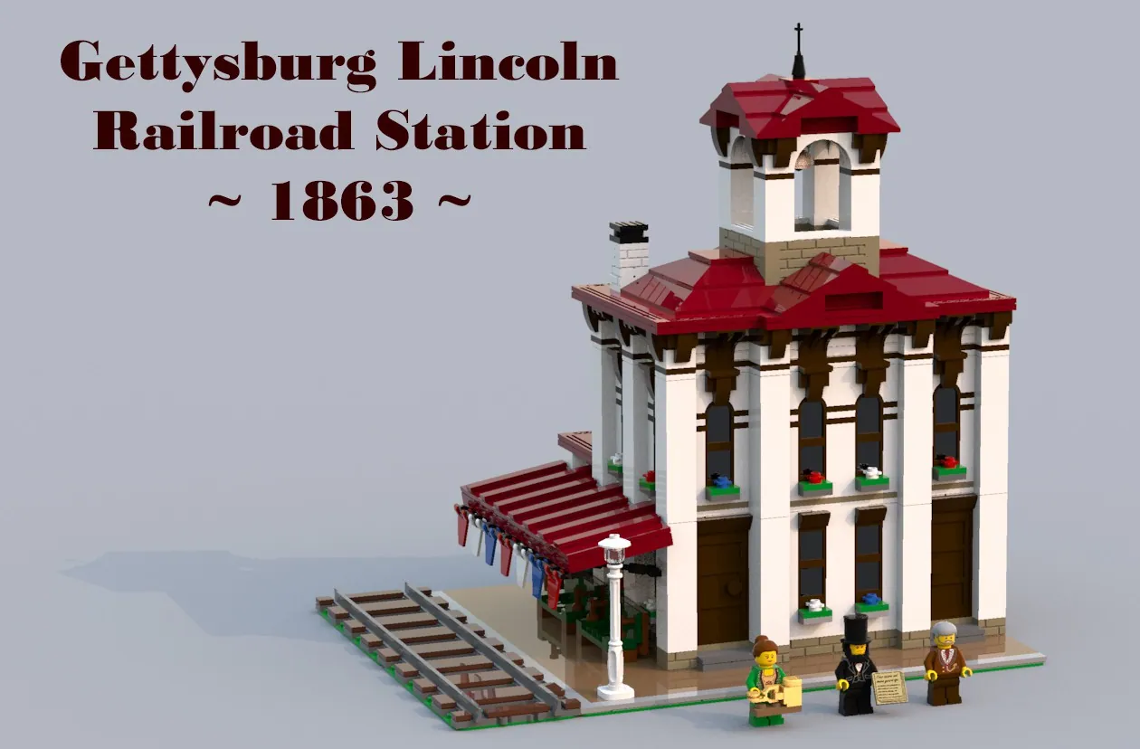 Gettysburg Lincoln Railroad Station | LEGO® Ideas