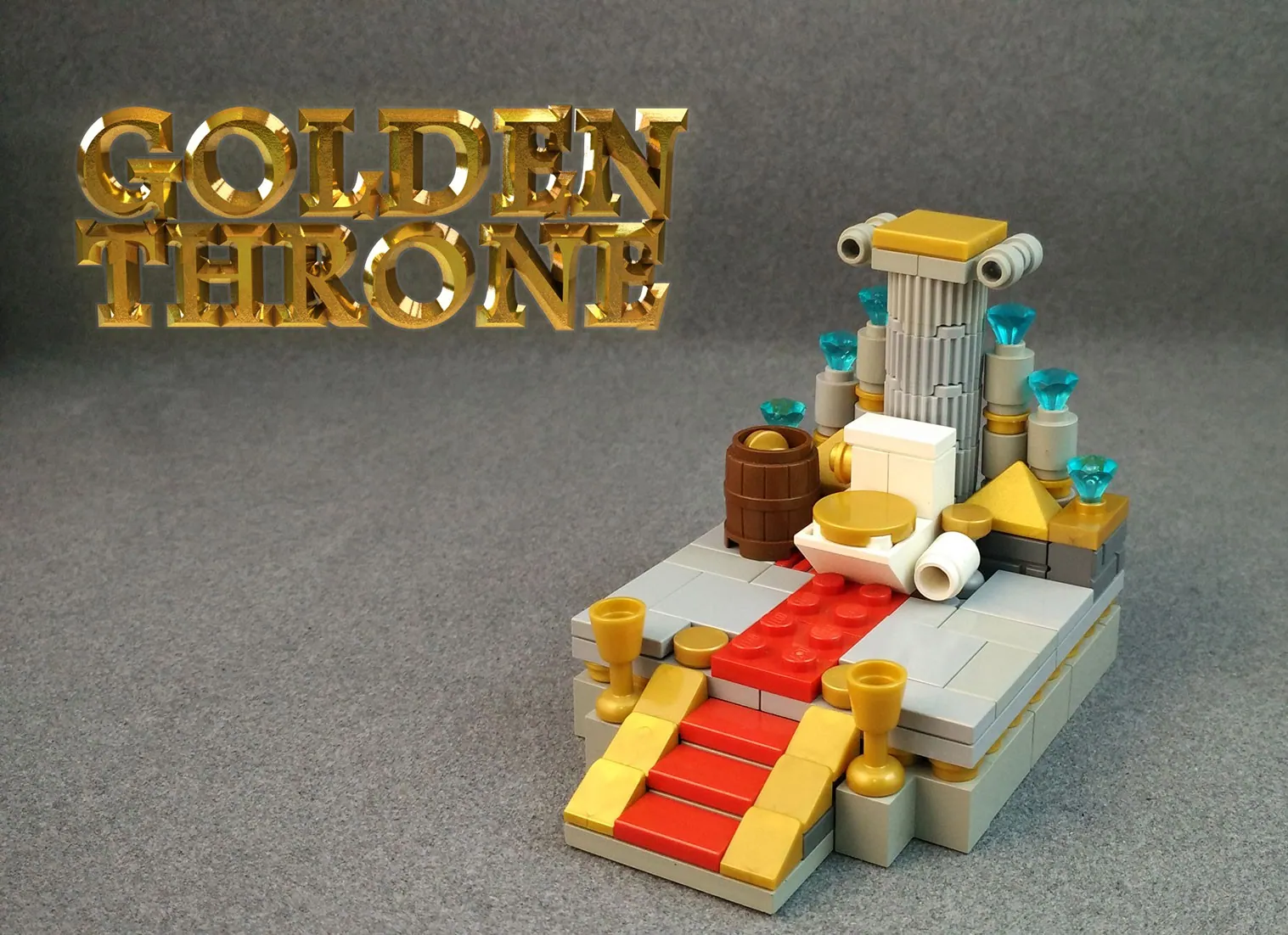 The Golden Throne | LEGO® Ideas