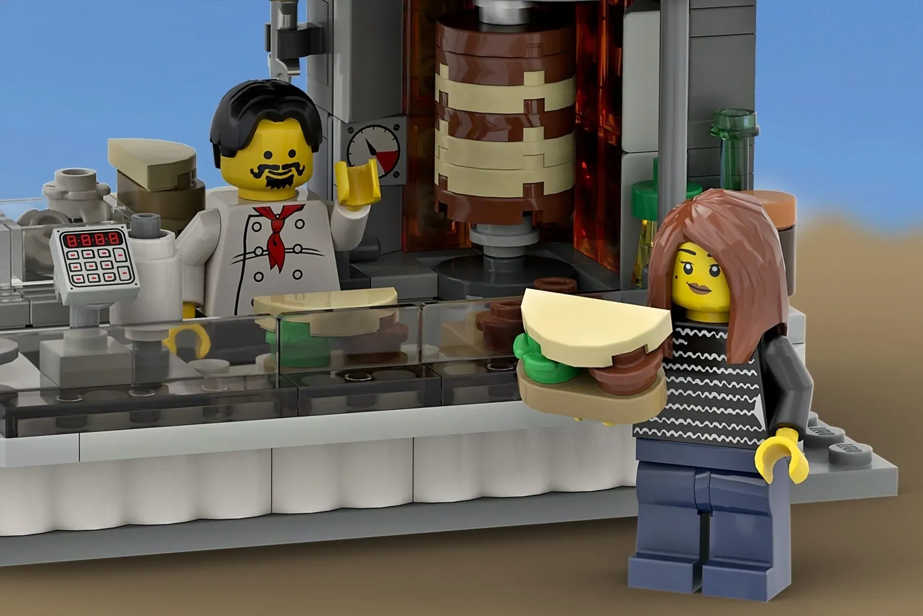 Doner Kebab With Everything | LEGO® Ideas
