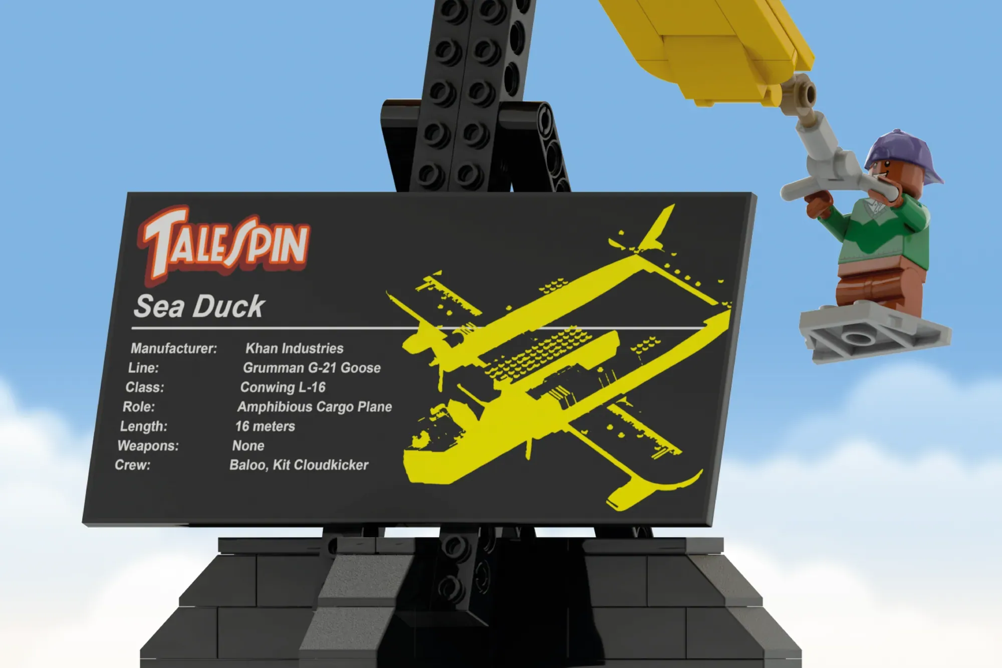TaleSpin - Sea Duck vs. Tri-Wing Terror | LEGO® Ideas