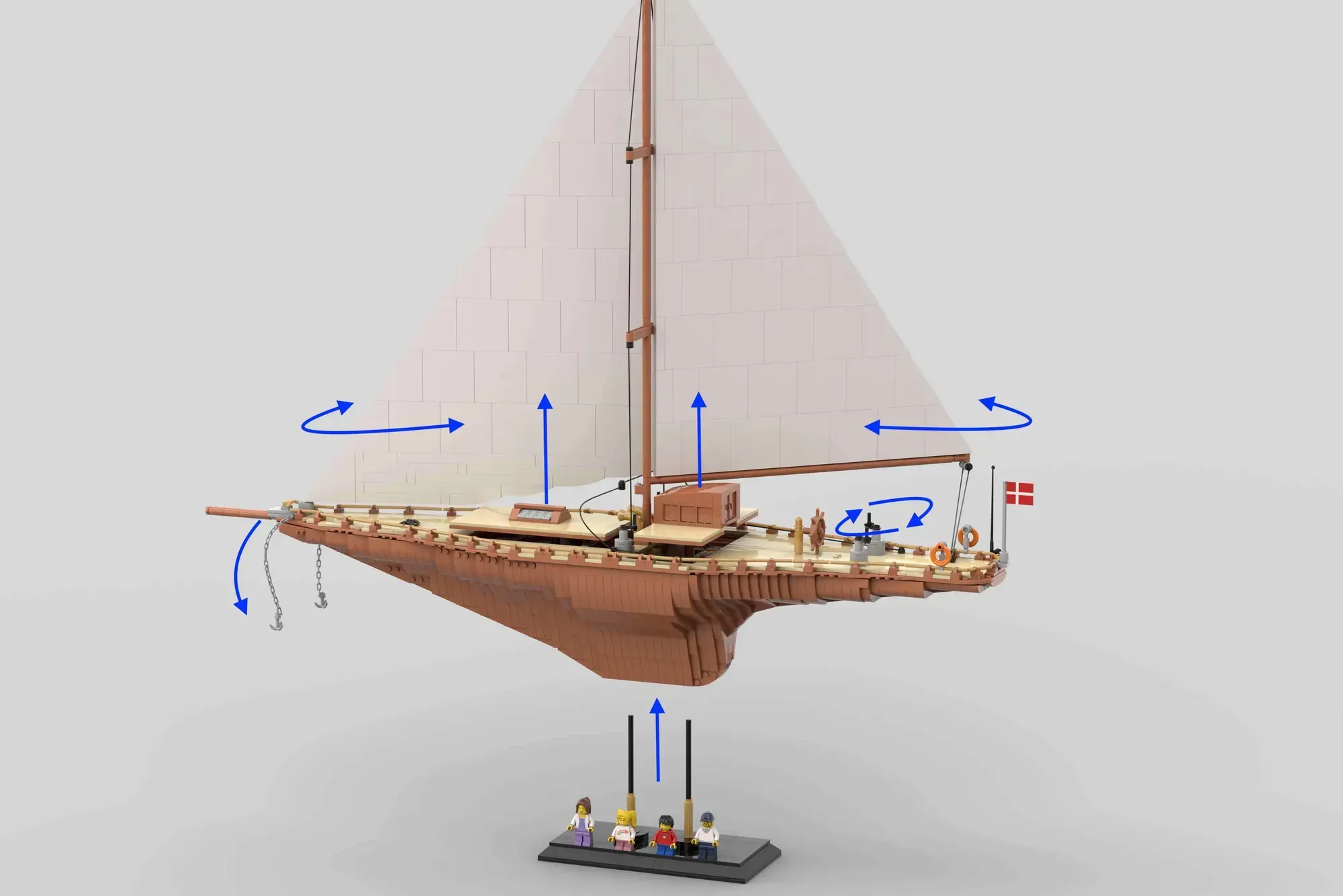 Classic Sailing Yacht | LEGO® Ideas