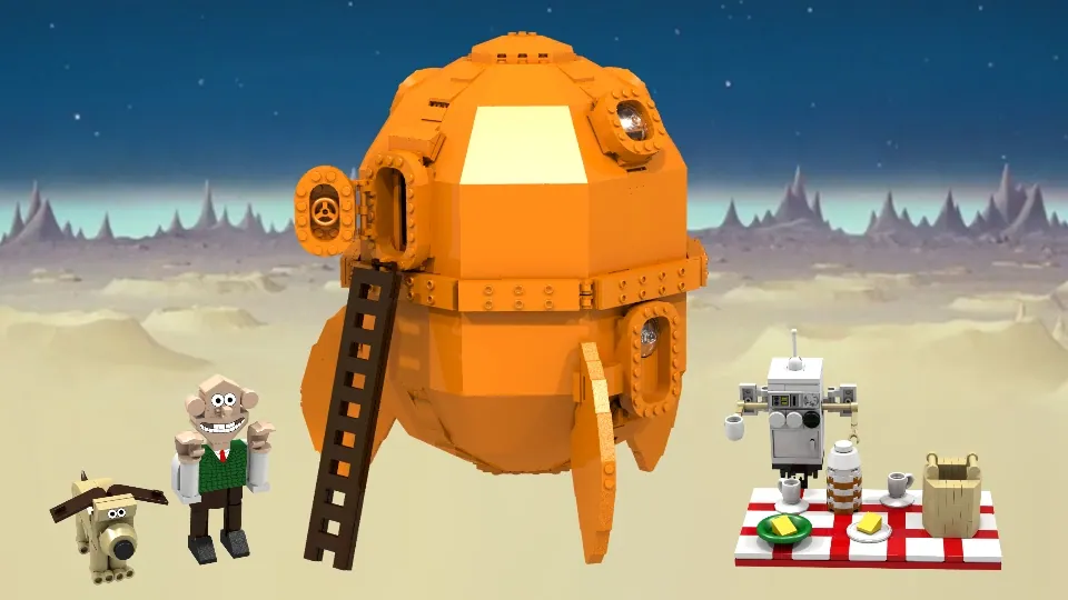 Wallace and Gromit's Moon Rocket | LEGO® Ideas