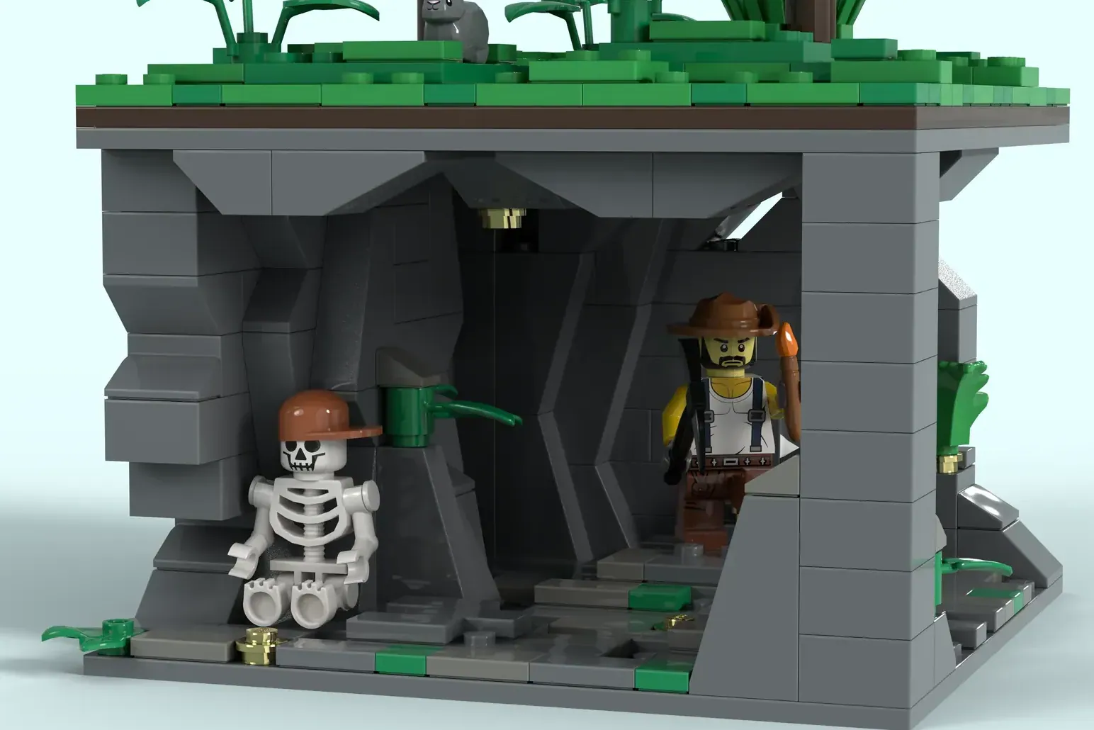 Lego Underground Cave