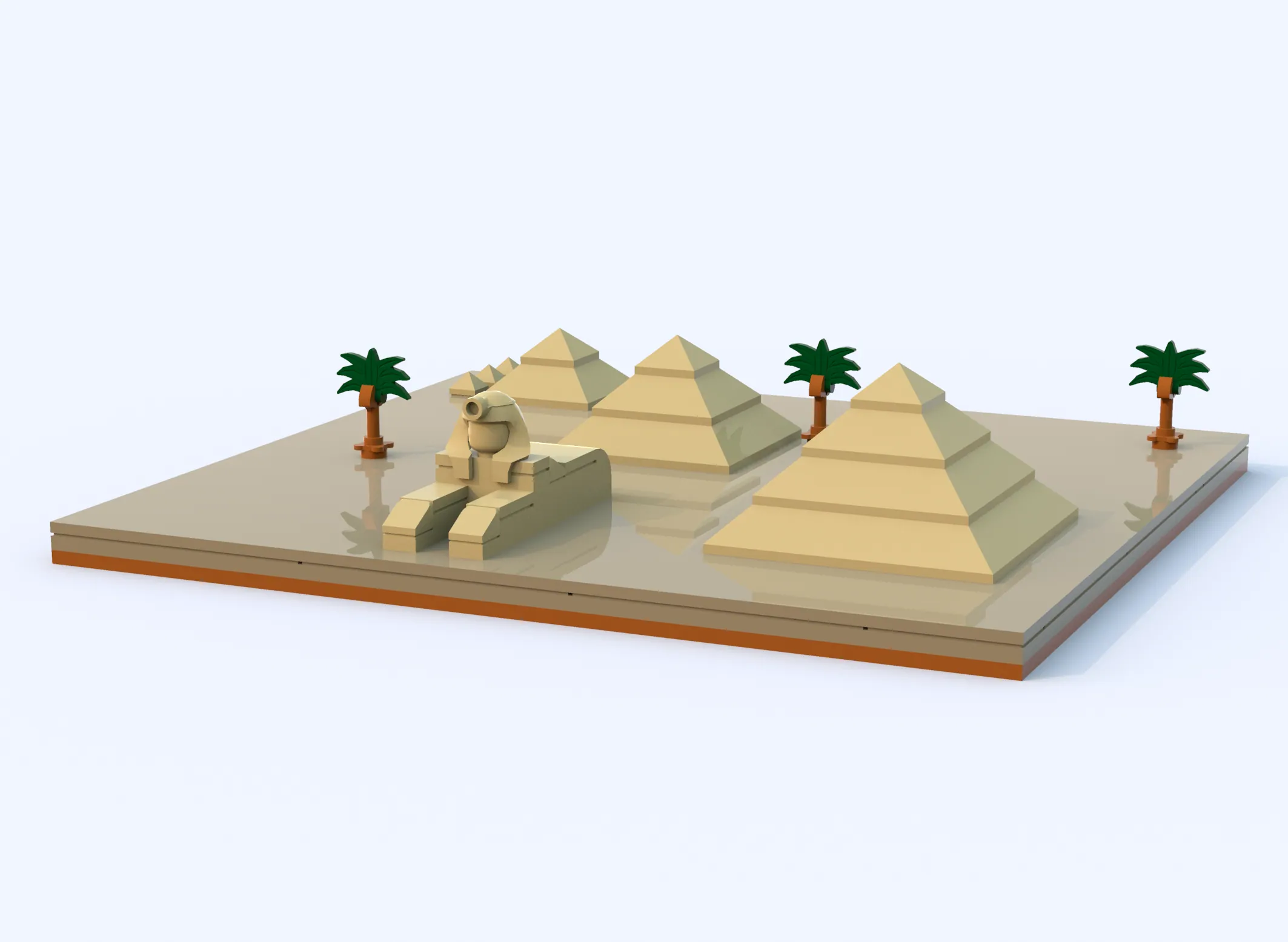 Pyramids of Giza and the Great Sphinx | LEGO® Ideas