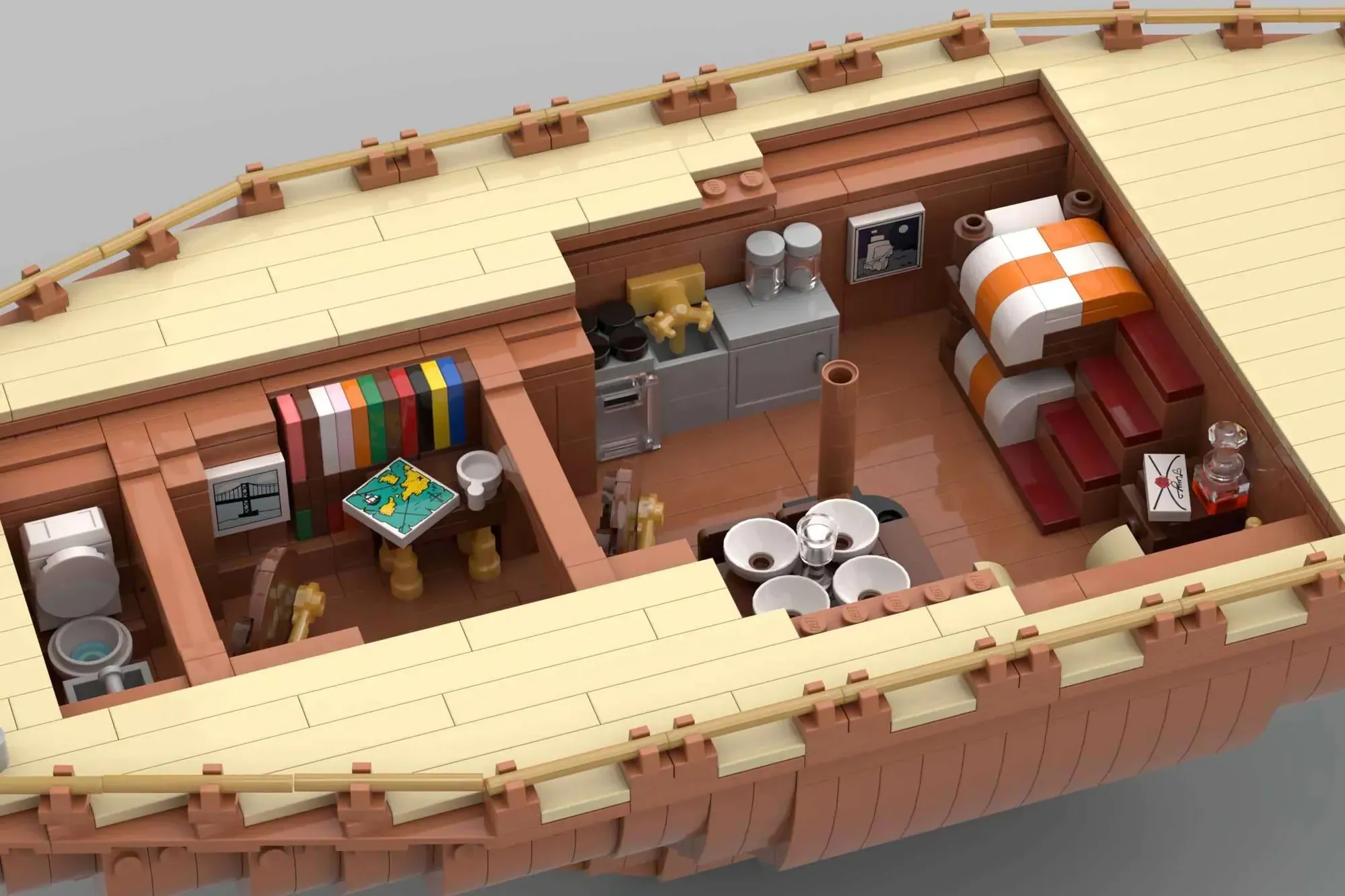 Classic Sailing Yacht | LEGO® Ideas