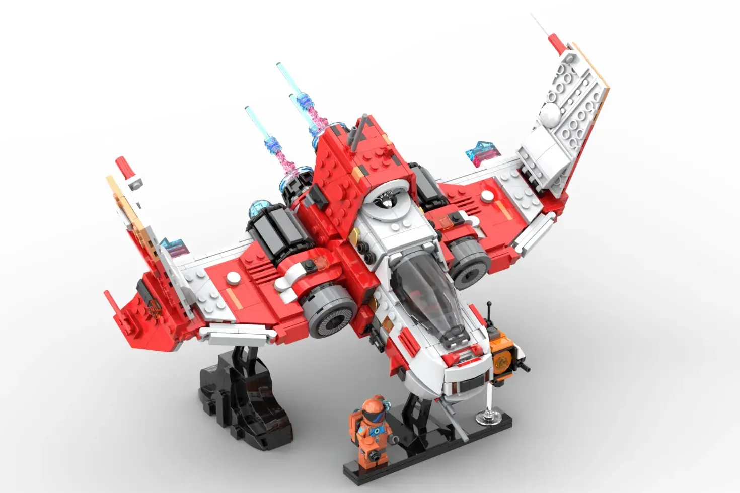 No Man's Sky's Radiant Pillar BC1 | LEGO® Ideas