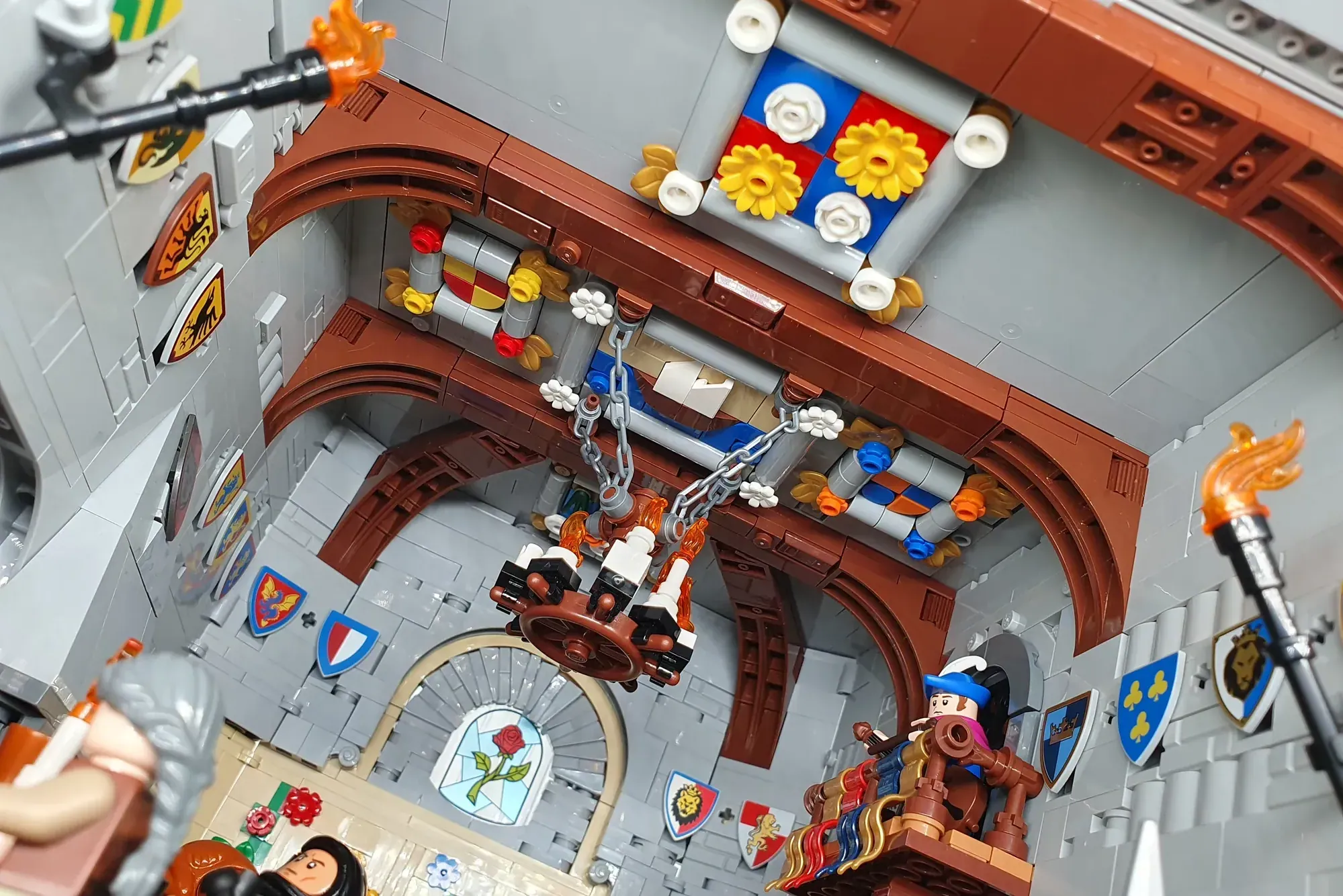 Medieval Great Hall Book Nook | LEGO® Ideas