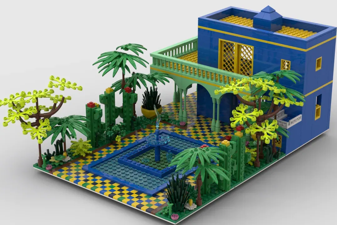 Majorelle Blue Dream | LEGO® Ideas