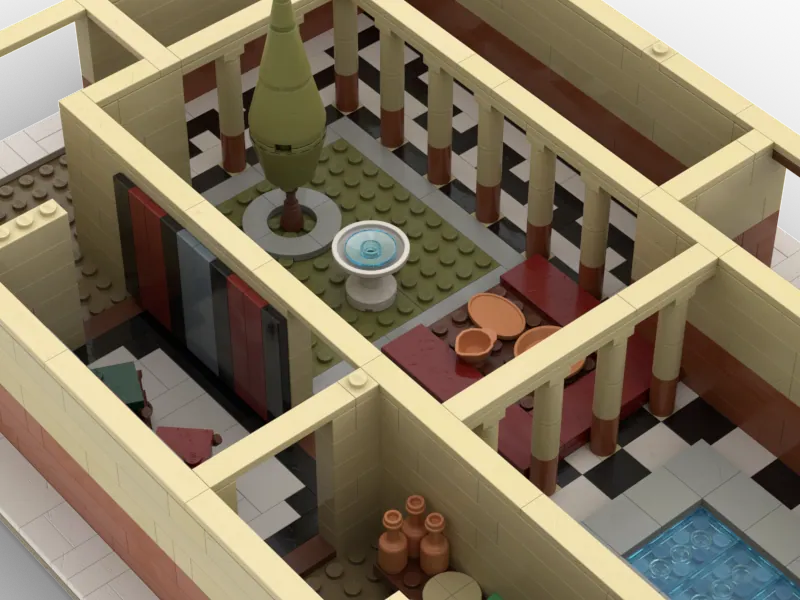 Ancient Roman Villa | LEGO® Ideas