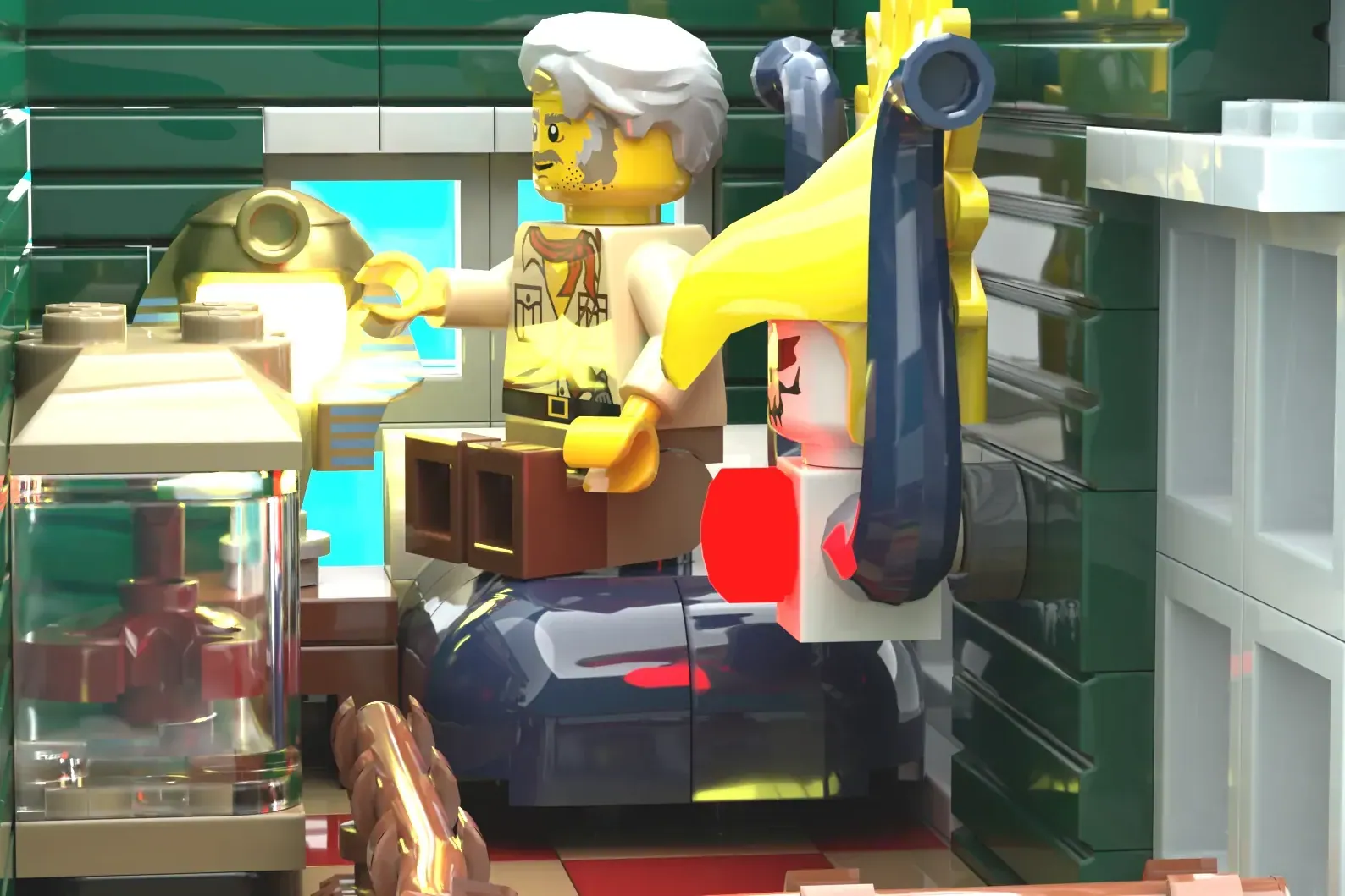 Modular Downtown Square | LEGO® Ideas