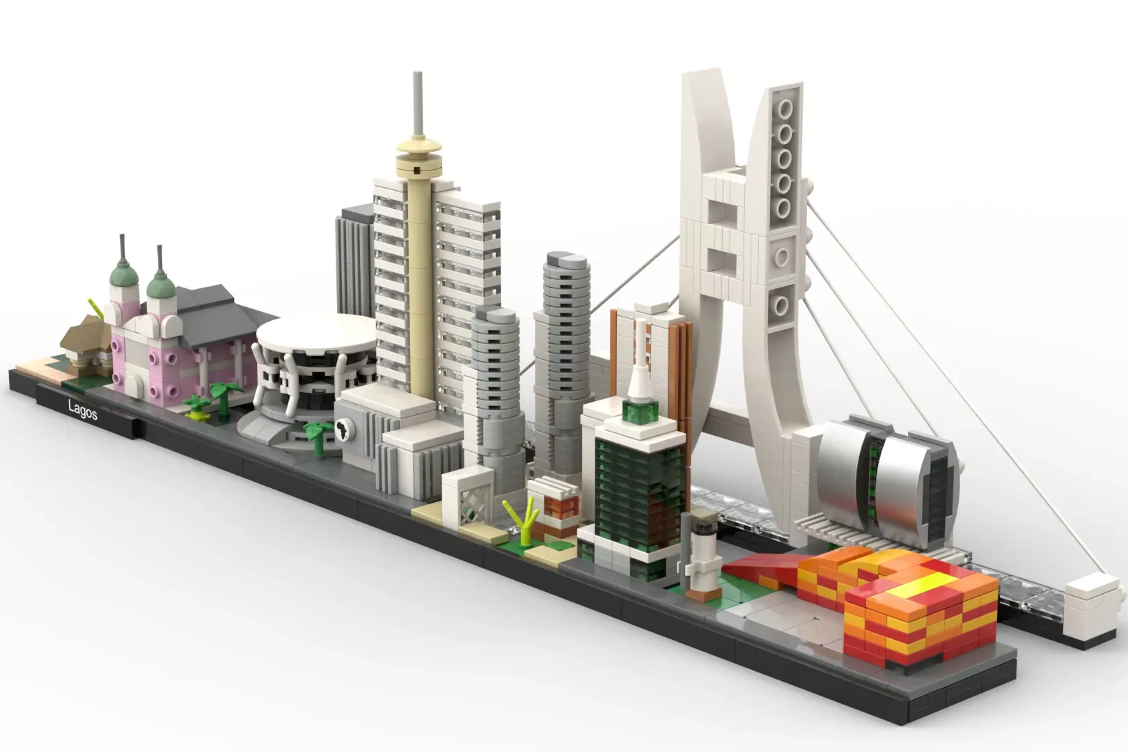 Lagos Skyline LEGO Architecture | LEGO® Ideas