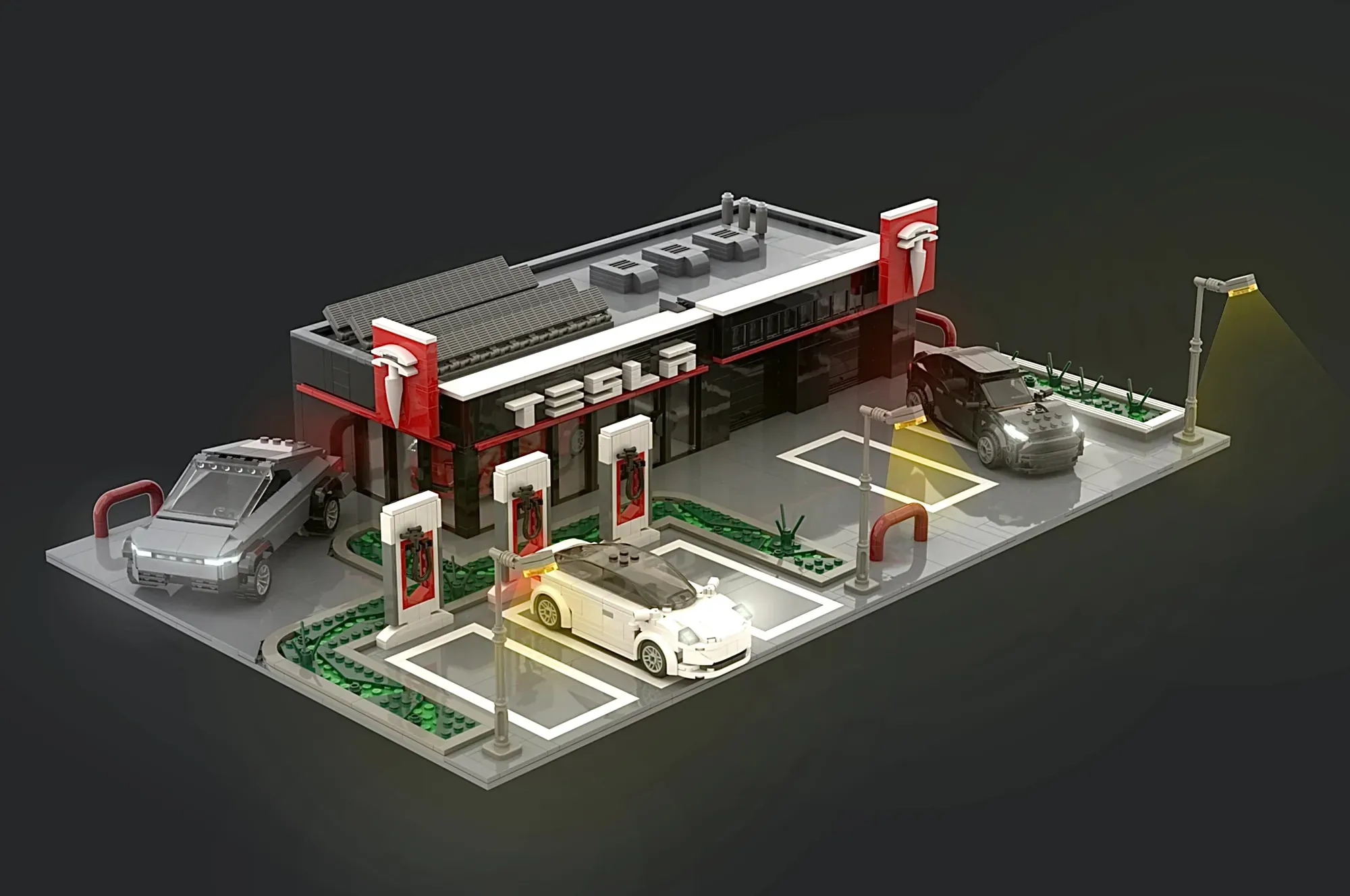 Tesla Center | LEGO® Ideas
