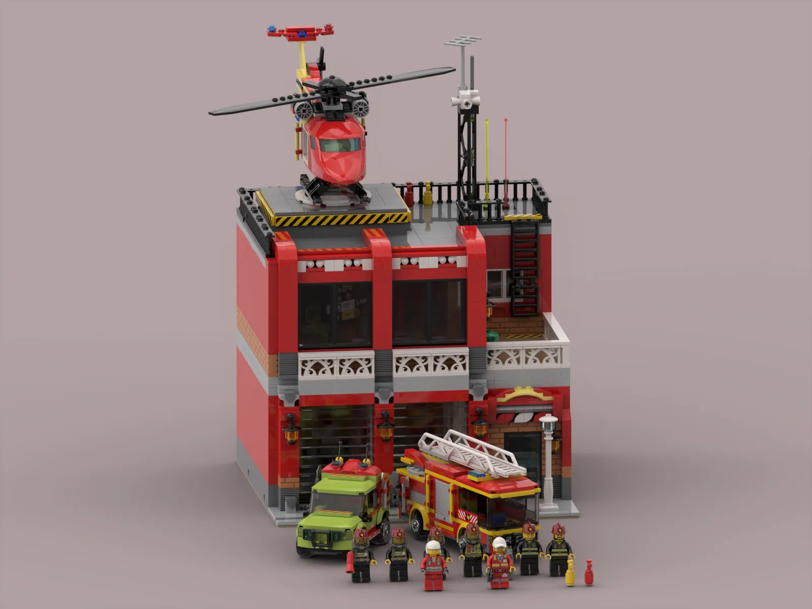Fire Station Modular | LEGO® Ideas