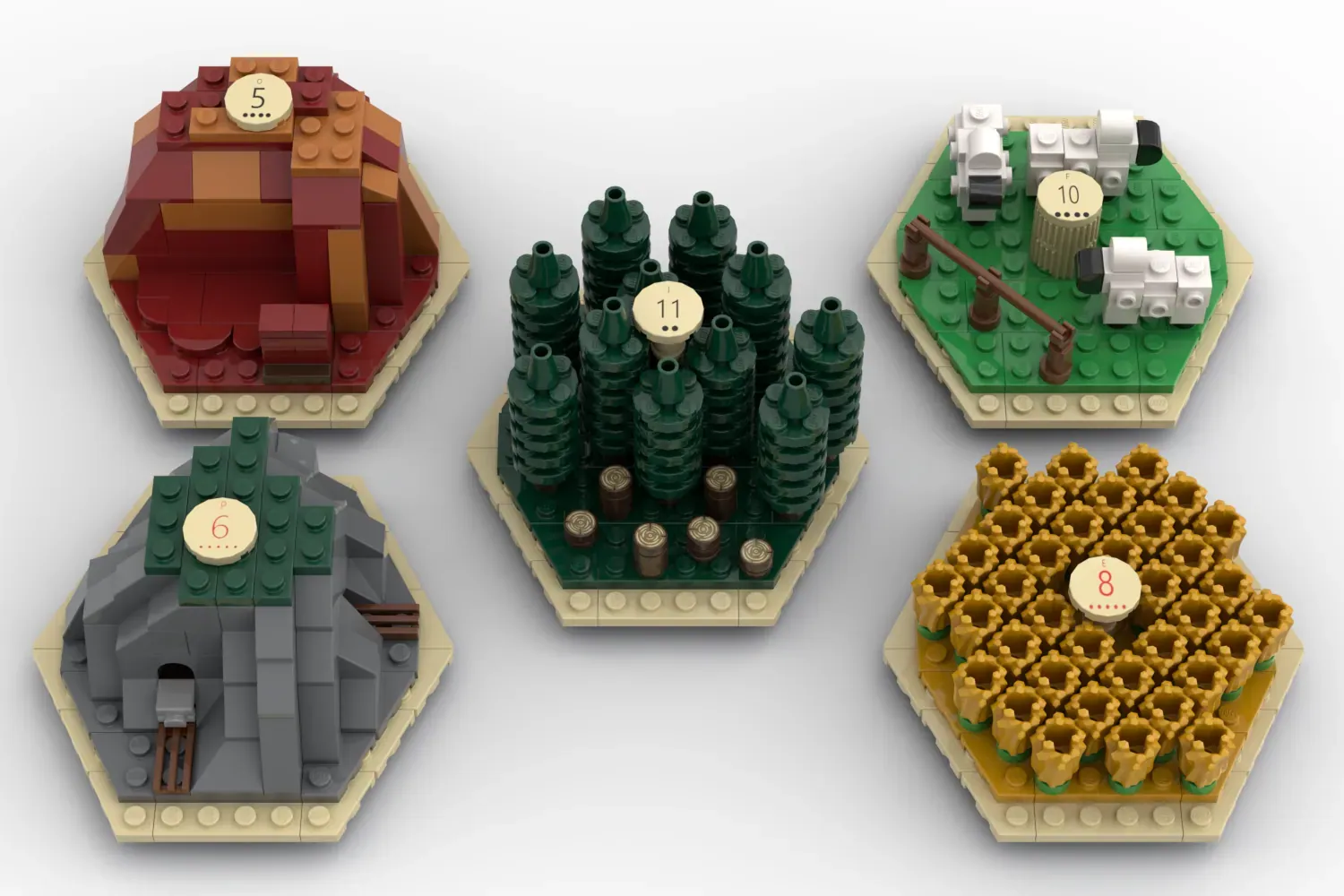 The Settlers of Catan: The Brick-Built Board Game | LEGO® Ideas