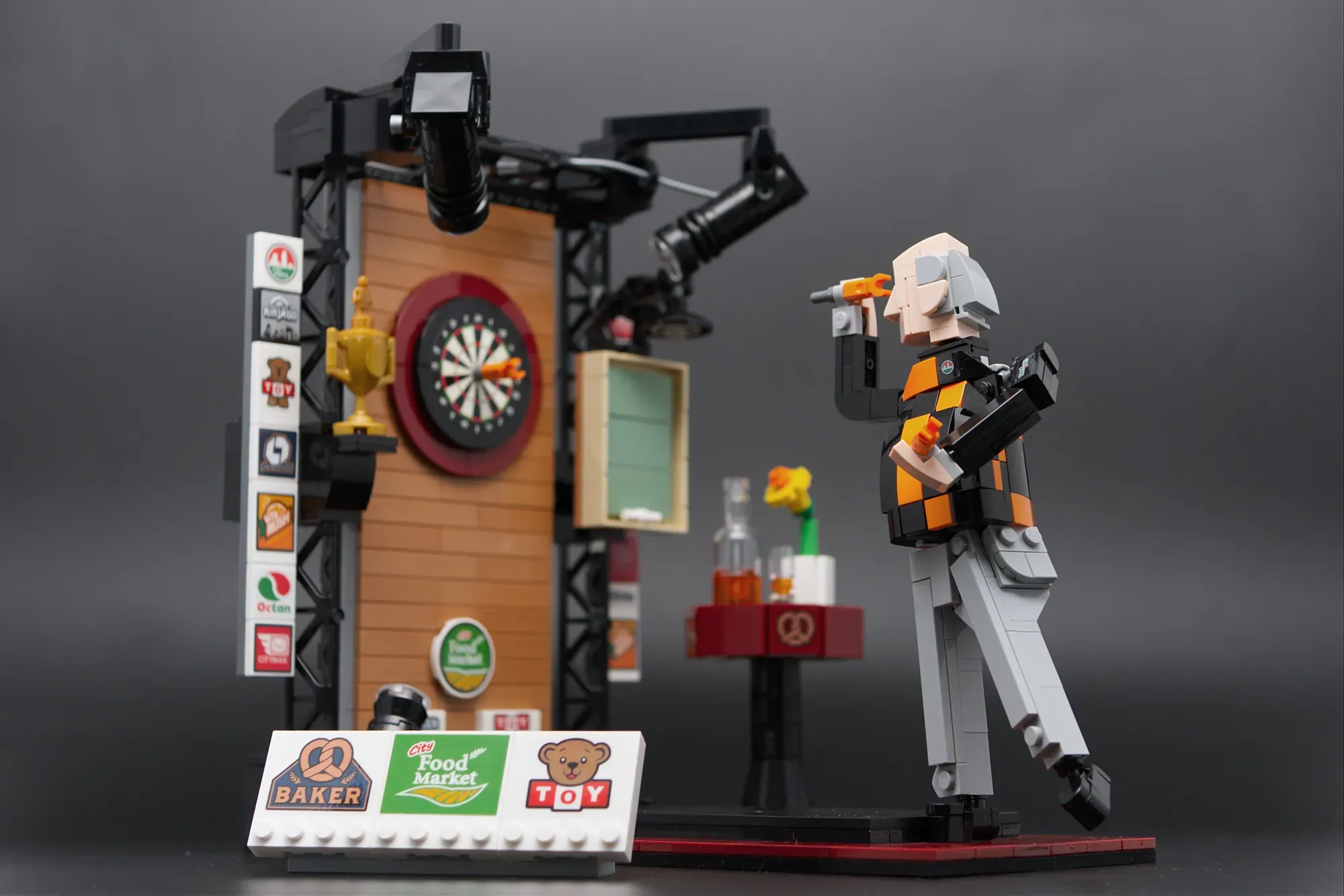 The Darts Player | LEGO® Ideas
