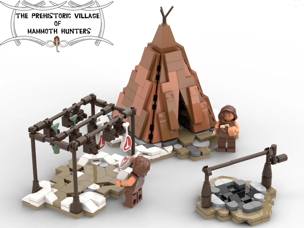 The Prehistoric Village of Mammoth Hunters | LEGO® Ideas