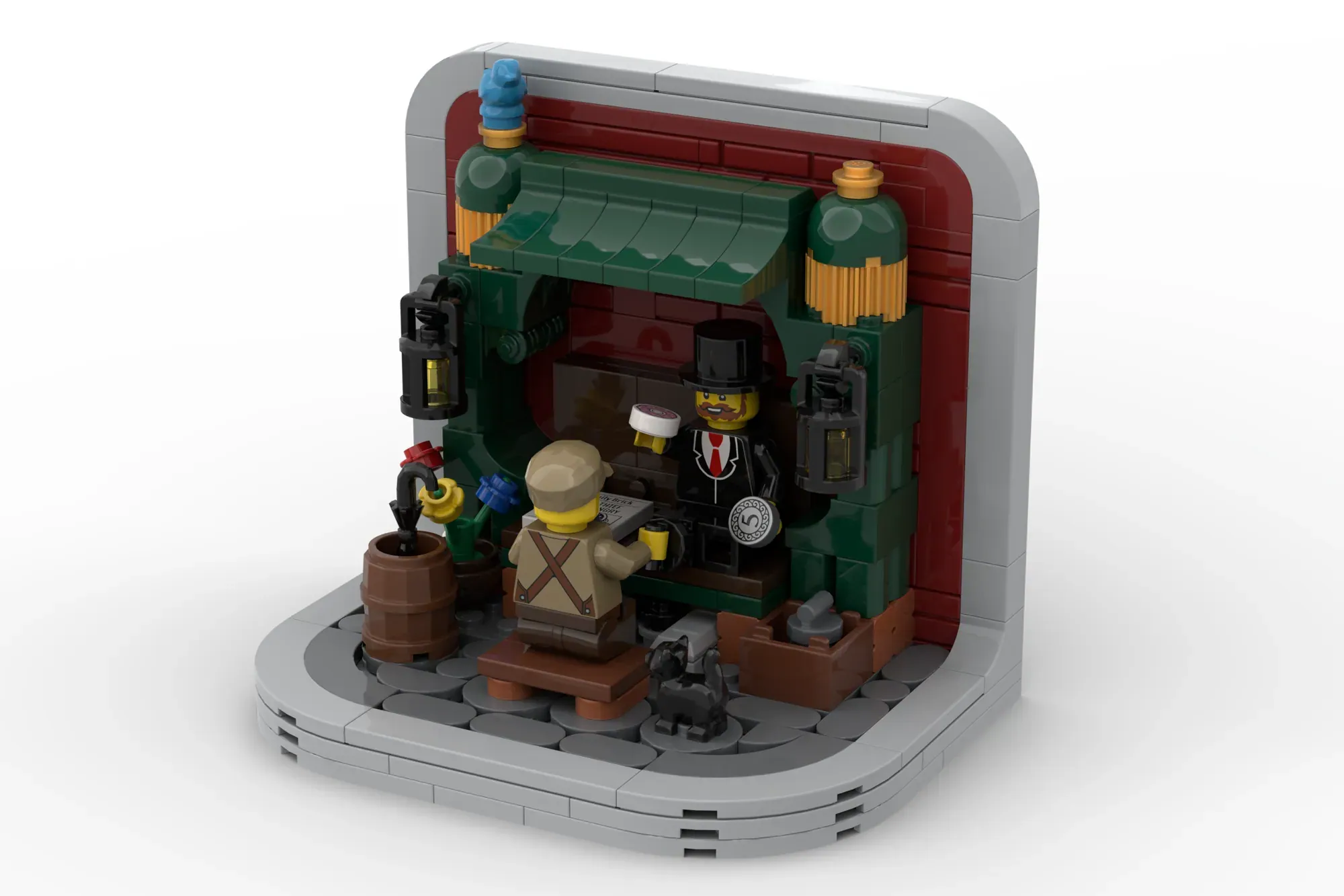 Bootblack's Bench | LEGO® Ideas