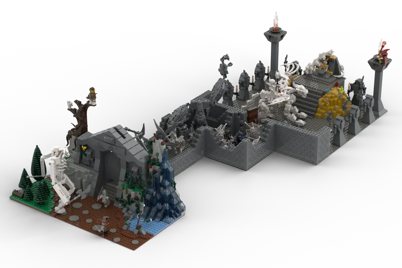 D&D Adventure: The Crypt of Nondeskrypt | LEGO® Ideas