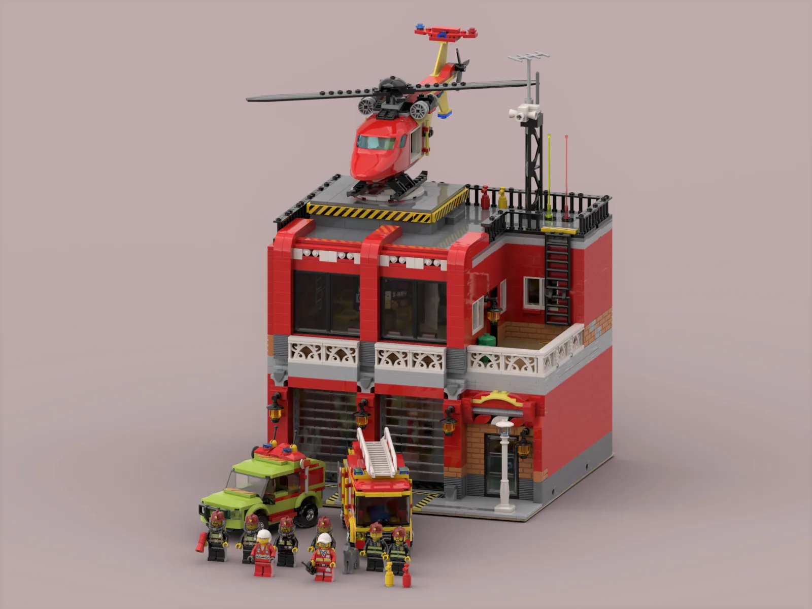 Fire Station Modular | LEGO® Ideas