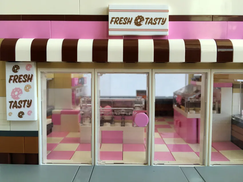 Donut Shop - Modular City Store | LEGO® Ideas