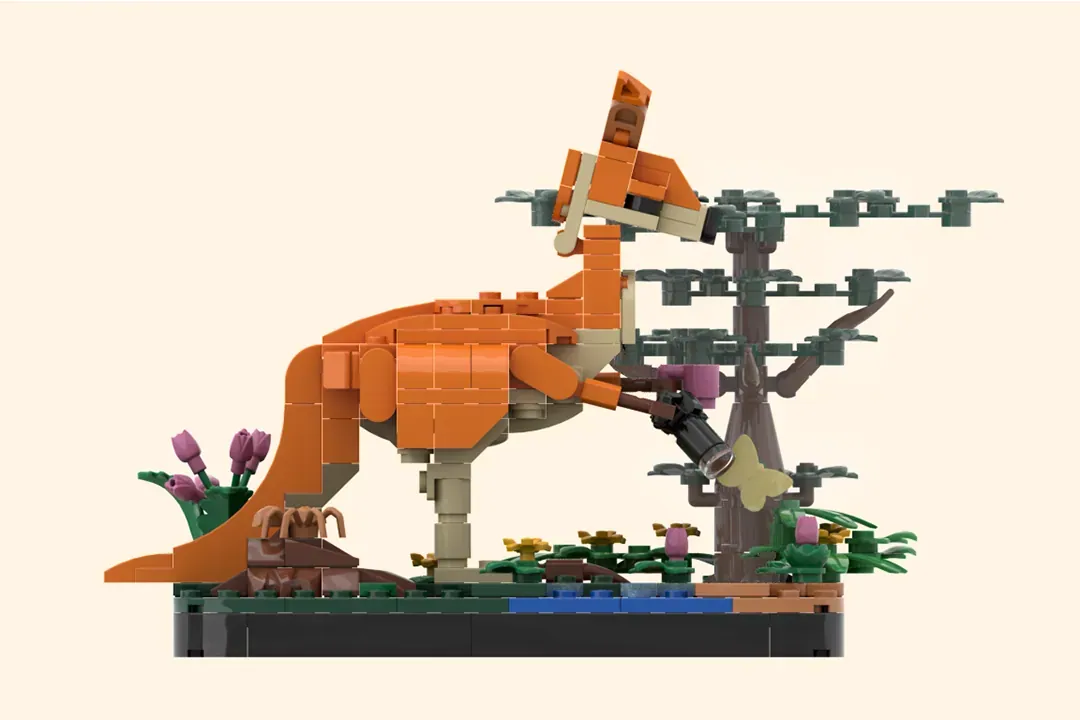Kangaroo Display Habitat | LEGO® Ideas