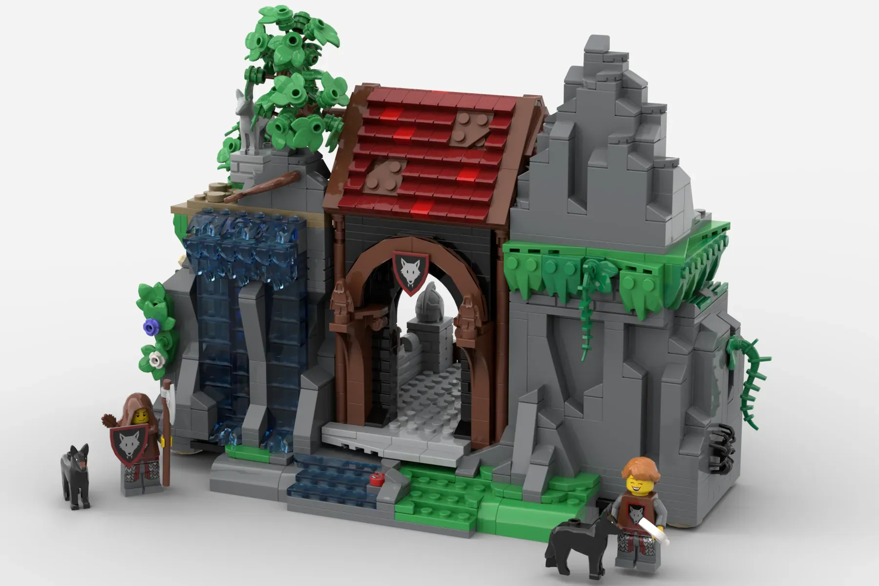 Medieval Wolfpack's Hidden Lair | LEGO® Ideas