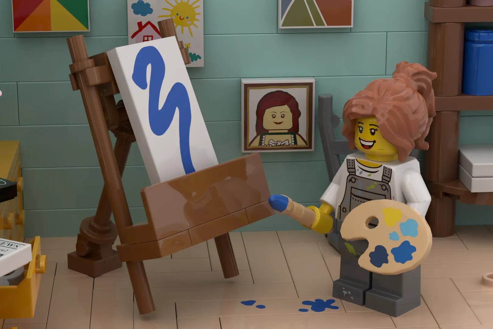 The Painter's Studio | LEGO® Ideas