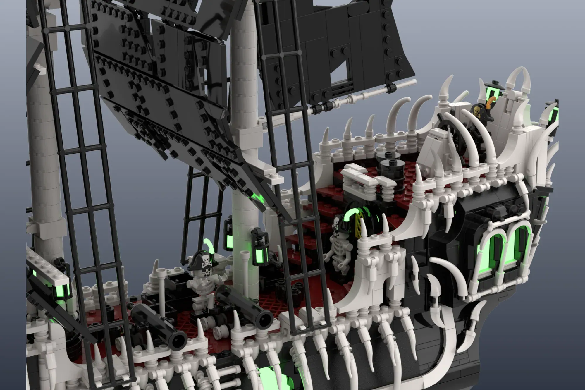 The Skeleton Ship 'Esqueleto' | LEGO® Ideas