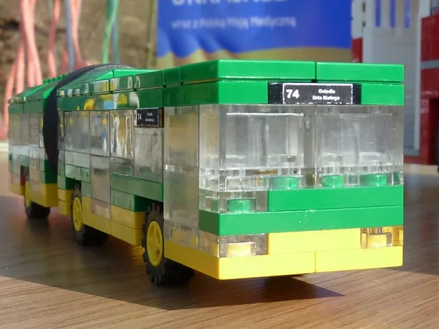Solaris Urbino 18 Hybrid - articulated bus | LEGO® Ideas