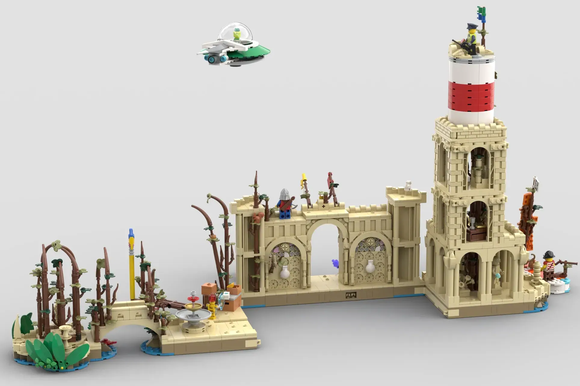 At the Beach Sandcastle | LEGO® Ideas