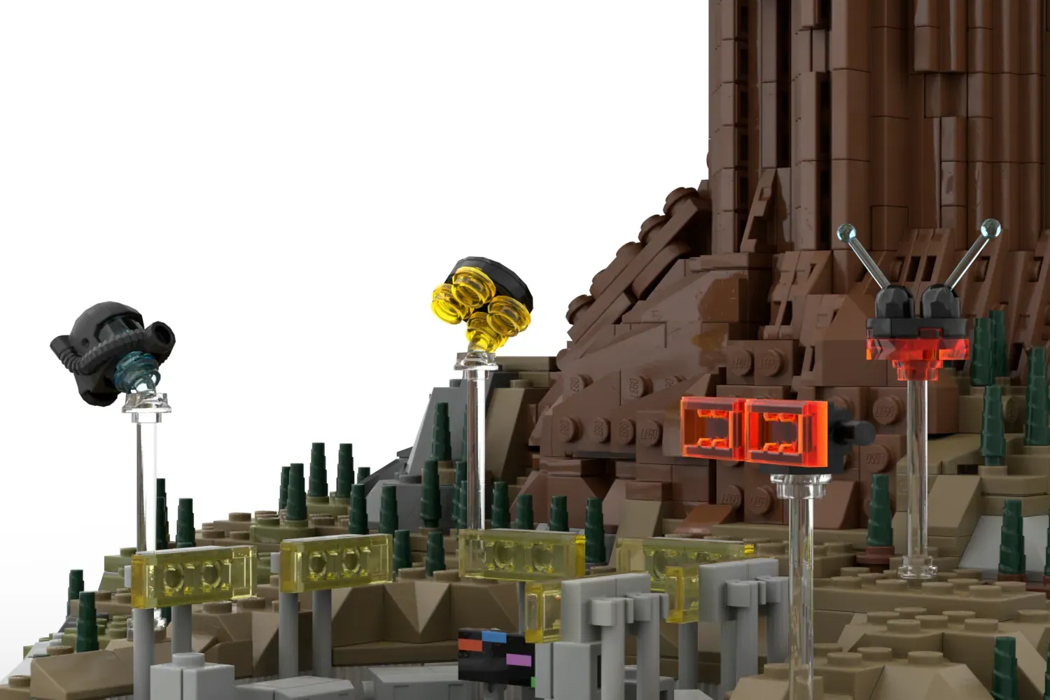 Devils Tower From Close Encounters of the Third Kind | LEGO® Ideas