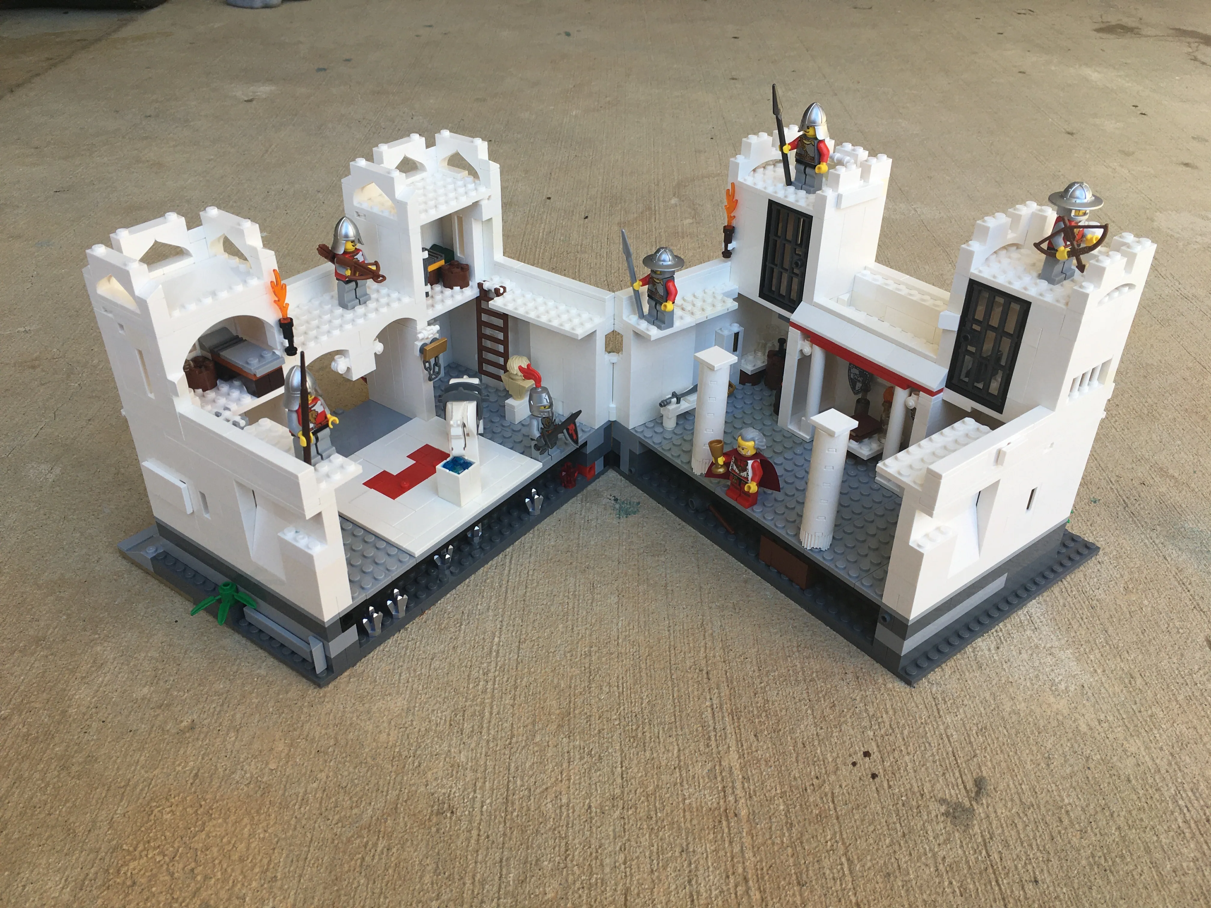 Mediterranean Coastal Fort of the Knights | LEGO® Ideas