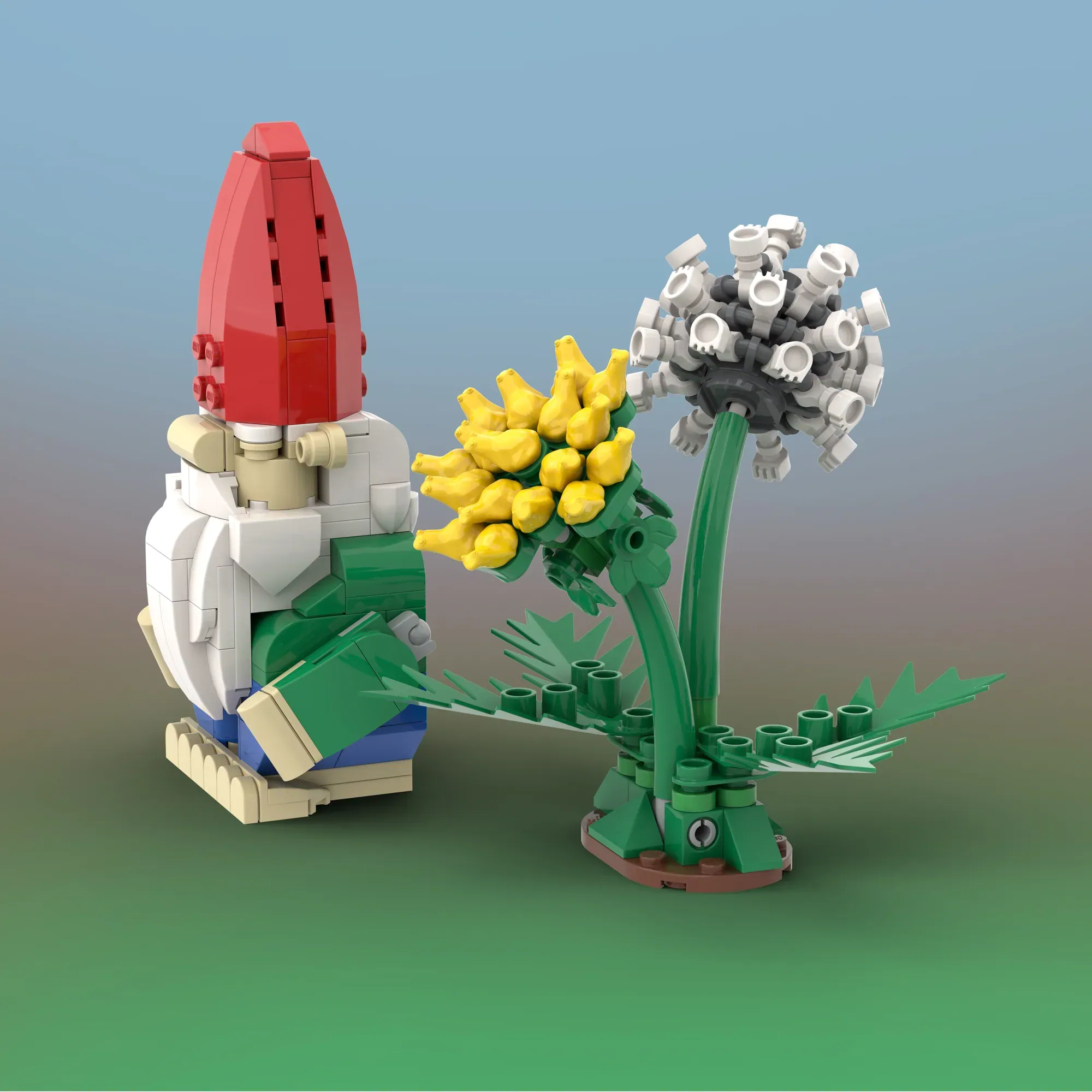 Dandelion Gnome | LEGO® Ideas
