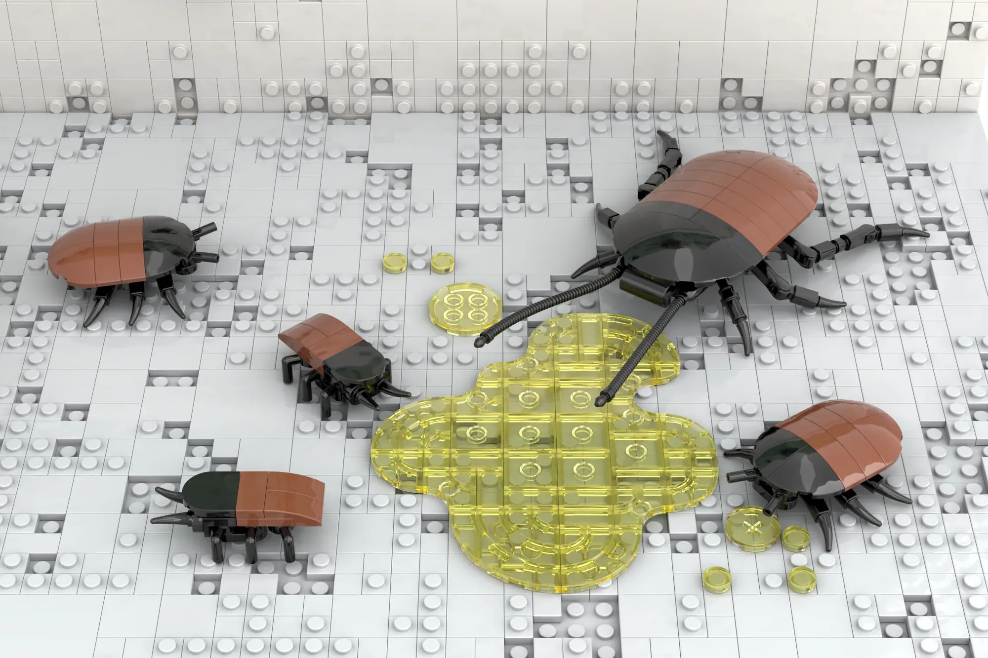 Family of Crawlers — A LEGO Micro Scene | LEGO® Ideas