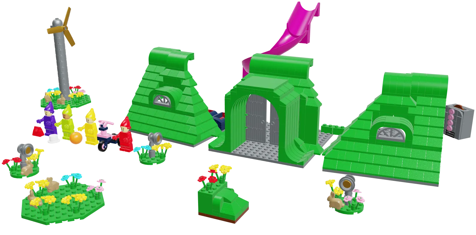 Teletubbies: Tubbytronic Superdome | LEGO® Ideas