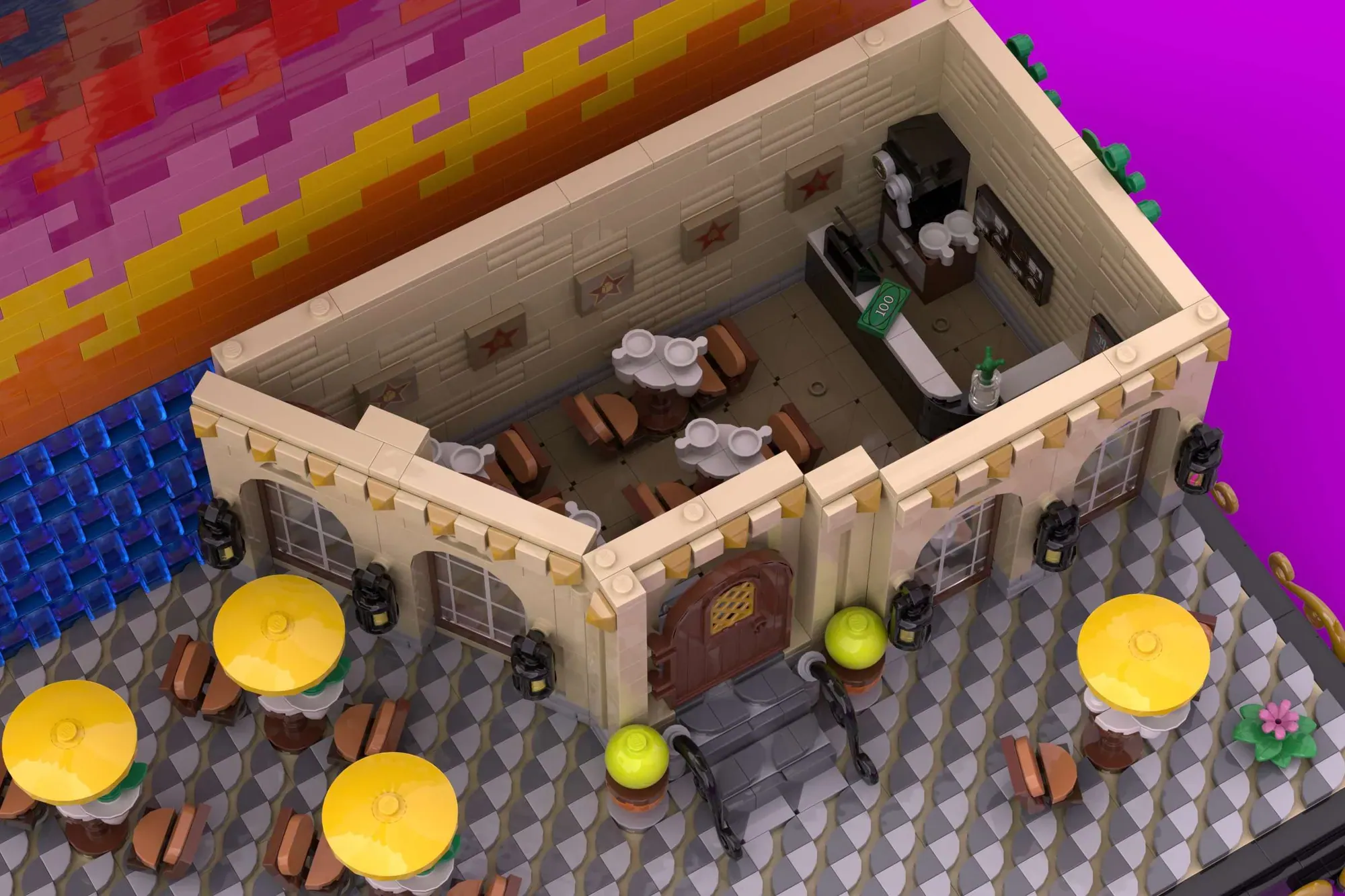 Seaside Sunset Diorama | LEGO® Ideas