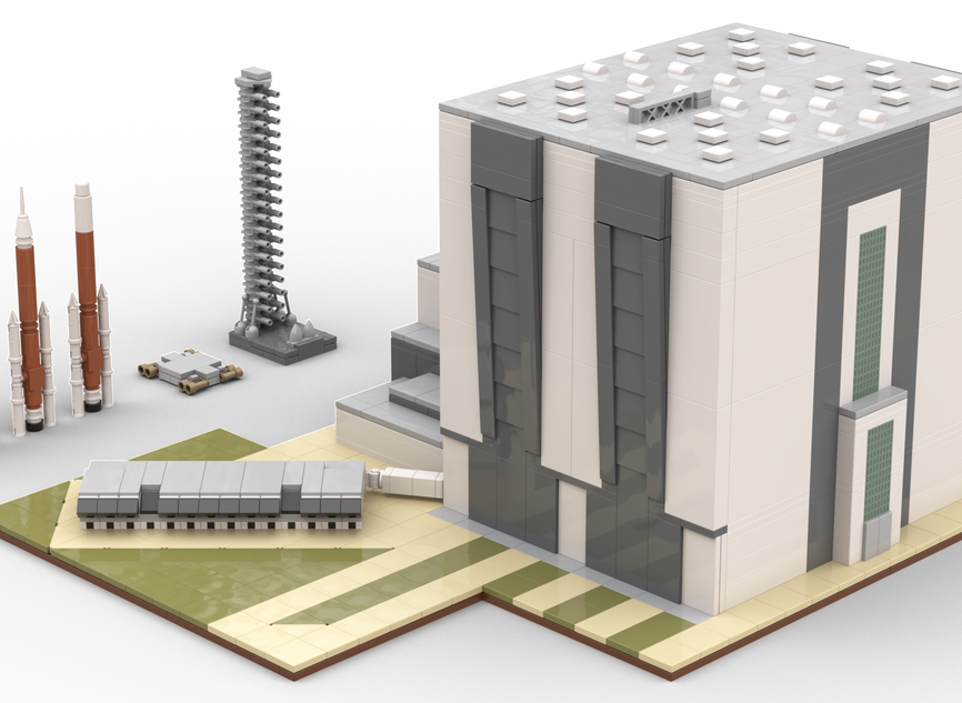 Nasa Building In 1958